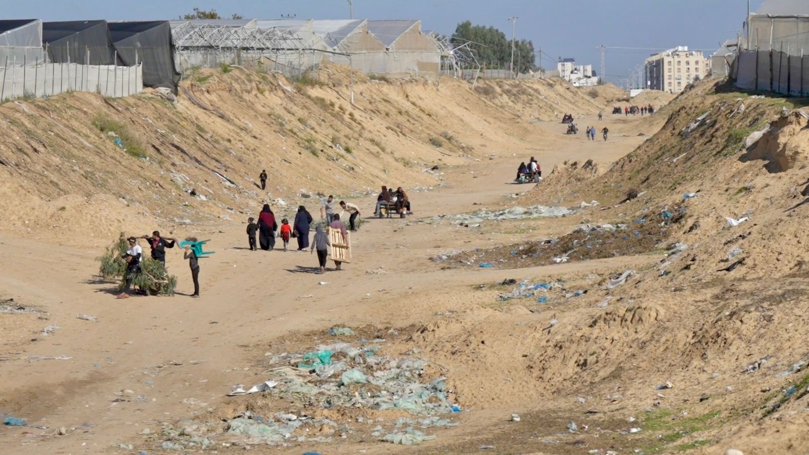 As Gazans are told to move to a 1km by 14km wilderness, can Israel ...