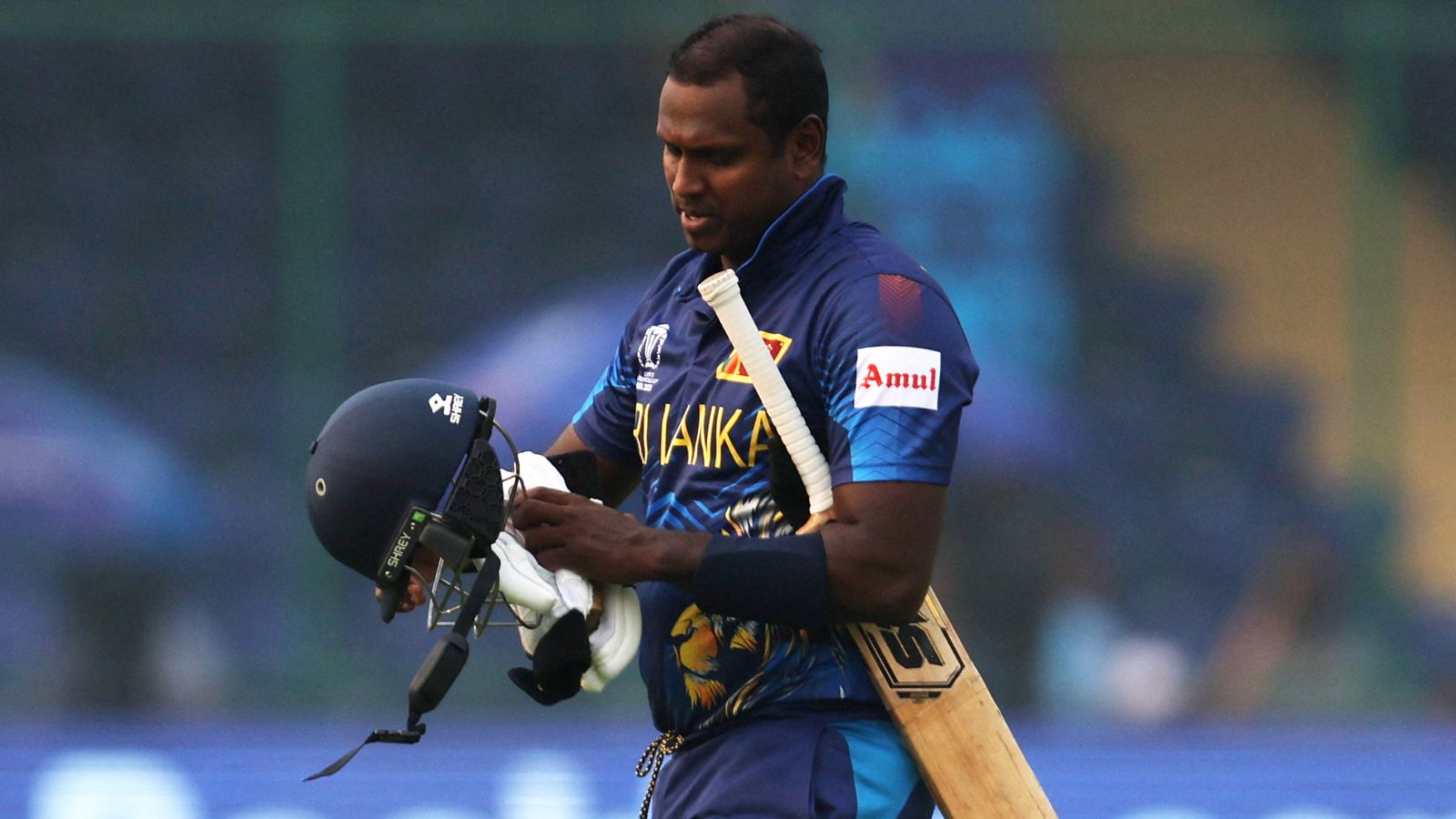 Sri Lanka's Angelo Mathews becomes first player to be 'timed out' in ...