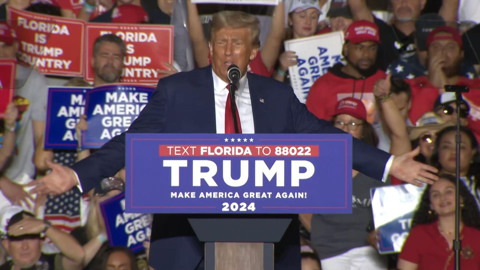 Donald Trump says US is 'close to being in Third World War' as he ...
