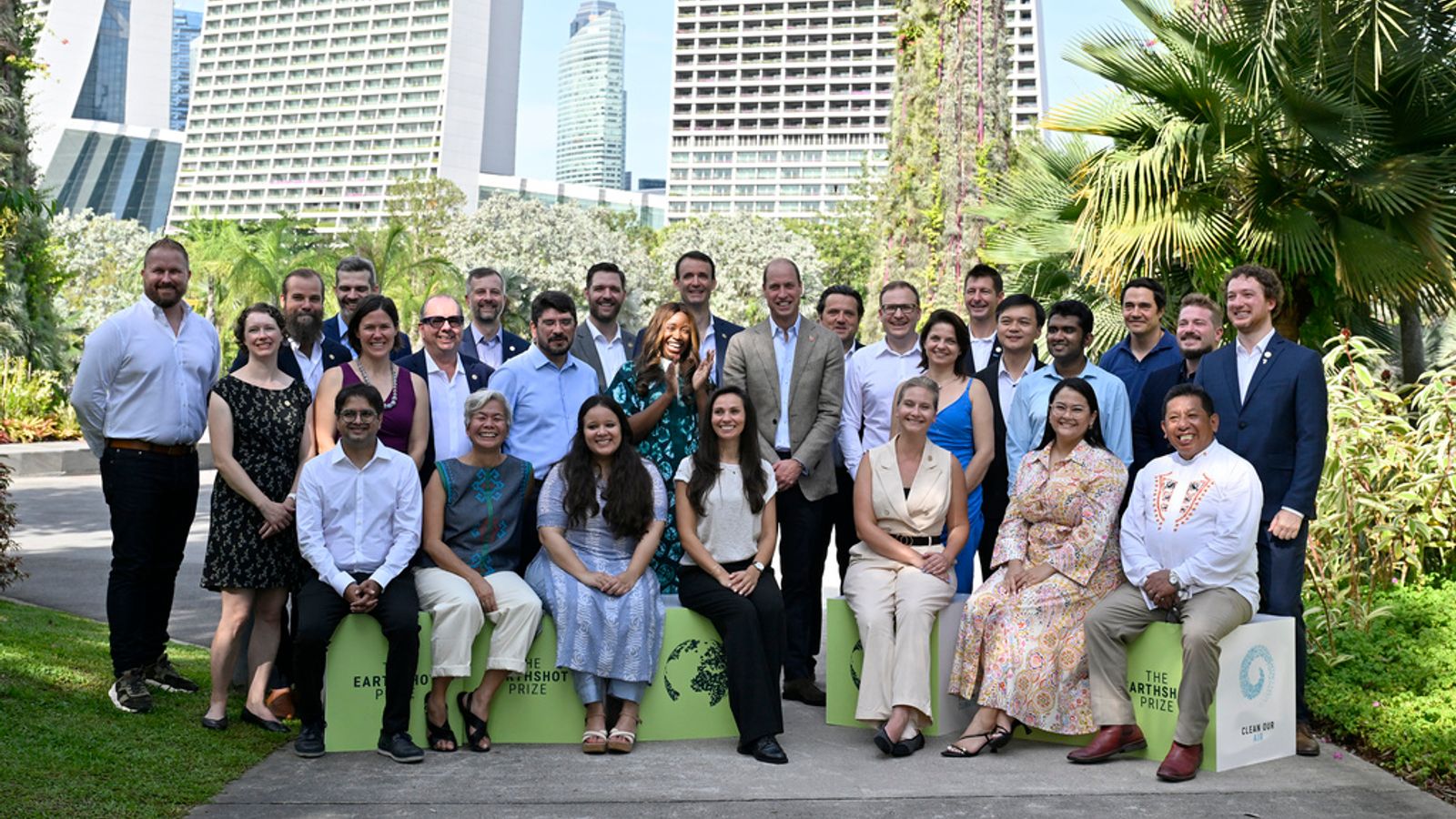 Prince William announces winners of Earthshot Prize in Singapore at ...