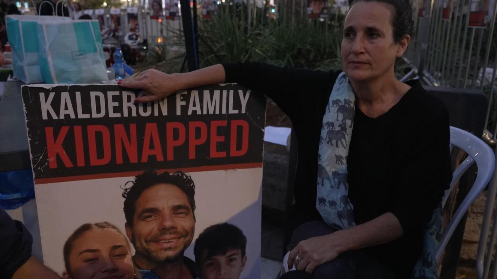 Israel-Hamas war: Mother of children being held hostage in Gaza reacts ...