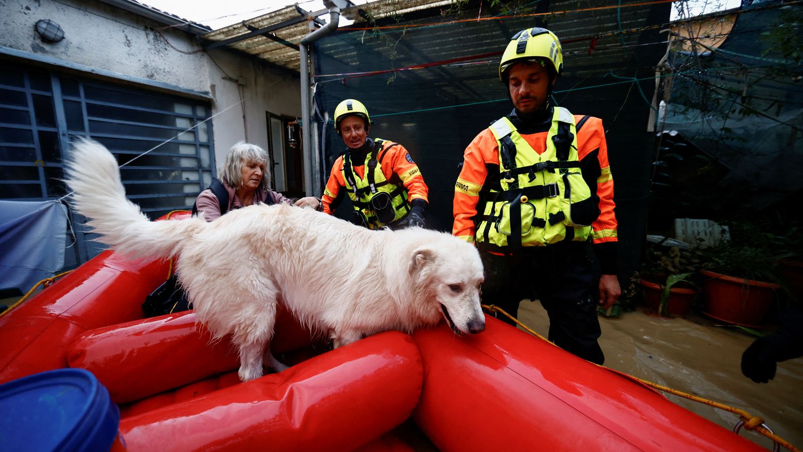 Five killed and cars washed away in Italy as Storm Ciaran sweeps across ...