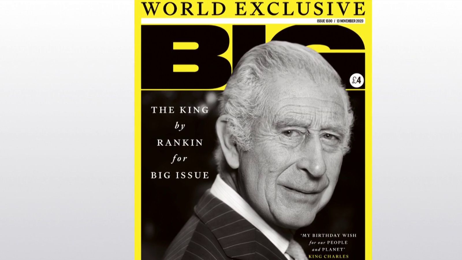 King Charles will appear on Big Issue cover to mark 75th birthday ...