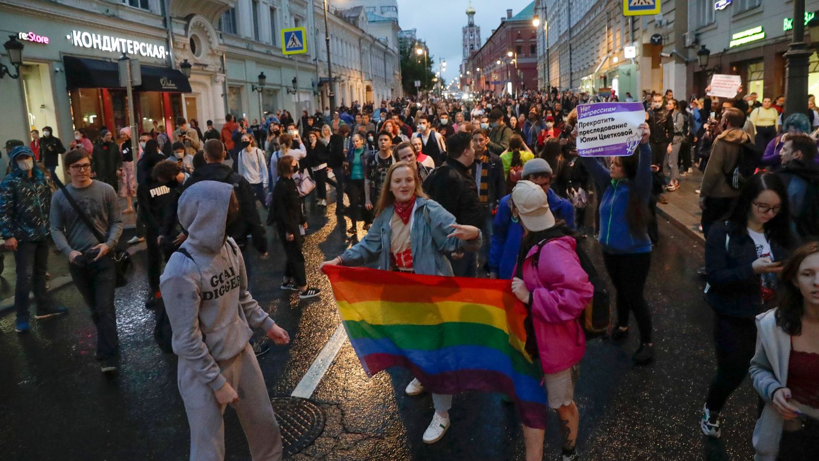Russian Forces Raid Gay Clubs After Branding Lgbtq Movement An 0769
