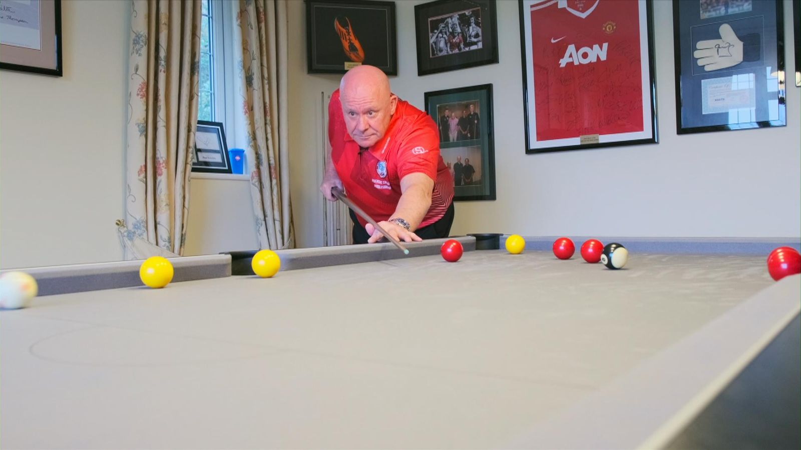 Man becomes champion pool player after lottery win | UK News | Sky News