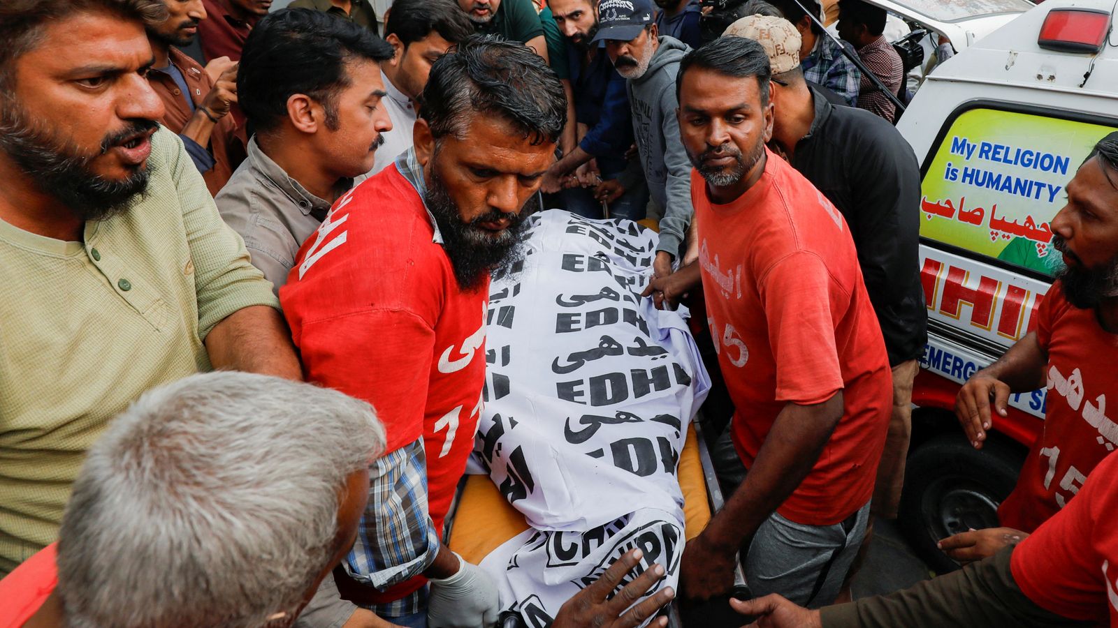 Pakistan fire: Shopping centre blaze kills at least 10 people and ...