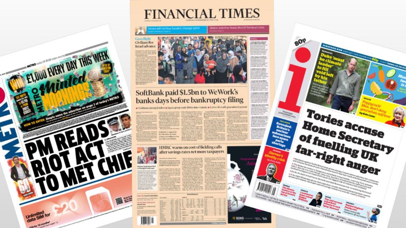 Press Preview: Thursday's papers | News UK Video News | Sky News