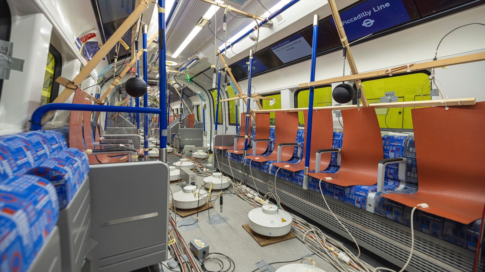 TfL releases first look inside new air-conditioned Piccadilly Line Tube ...