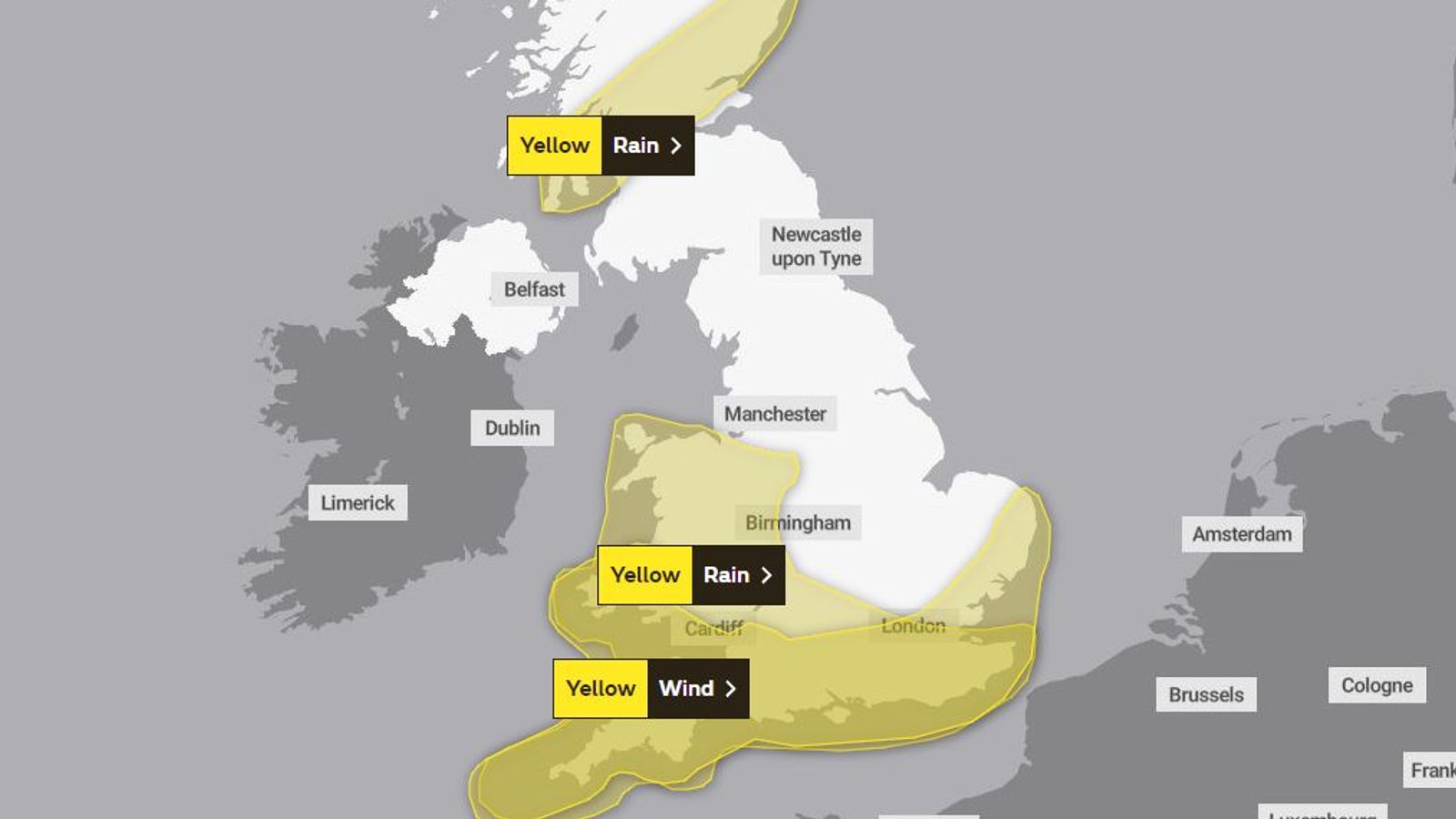 UK weather: Storm Ciaran's dangers - chance of 'sting jet' phenomenon ...
