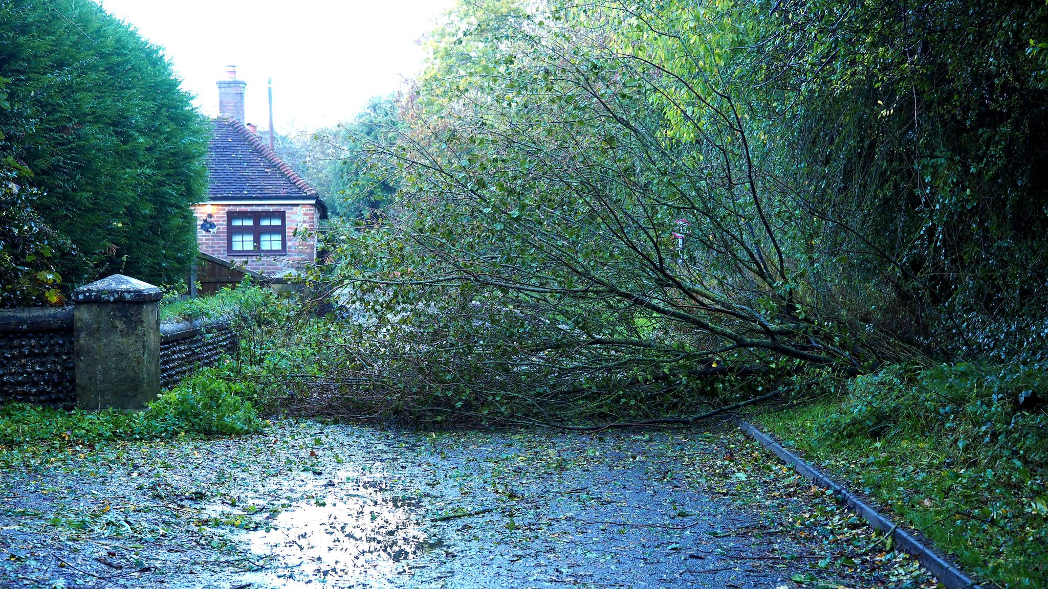 Storm Ciaran: Record-breaking storm batters Channel Islands with 104mph ...