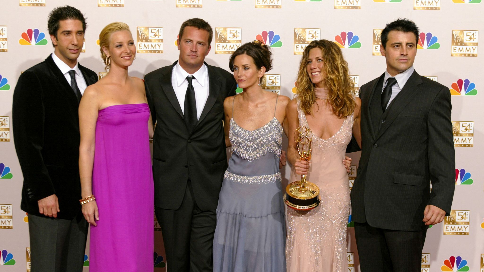 Tom Selleck was laughing with us when Matthew Perry walked in with the ...