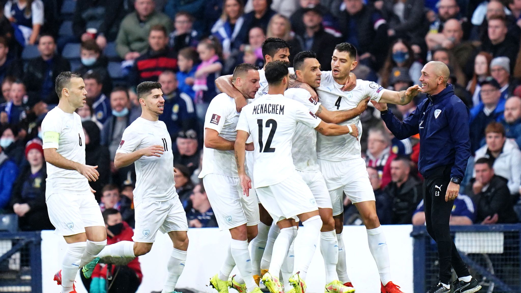 Israel manager Alon Hazan 'proud' of his players as they fight for ...