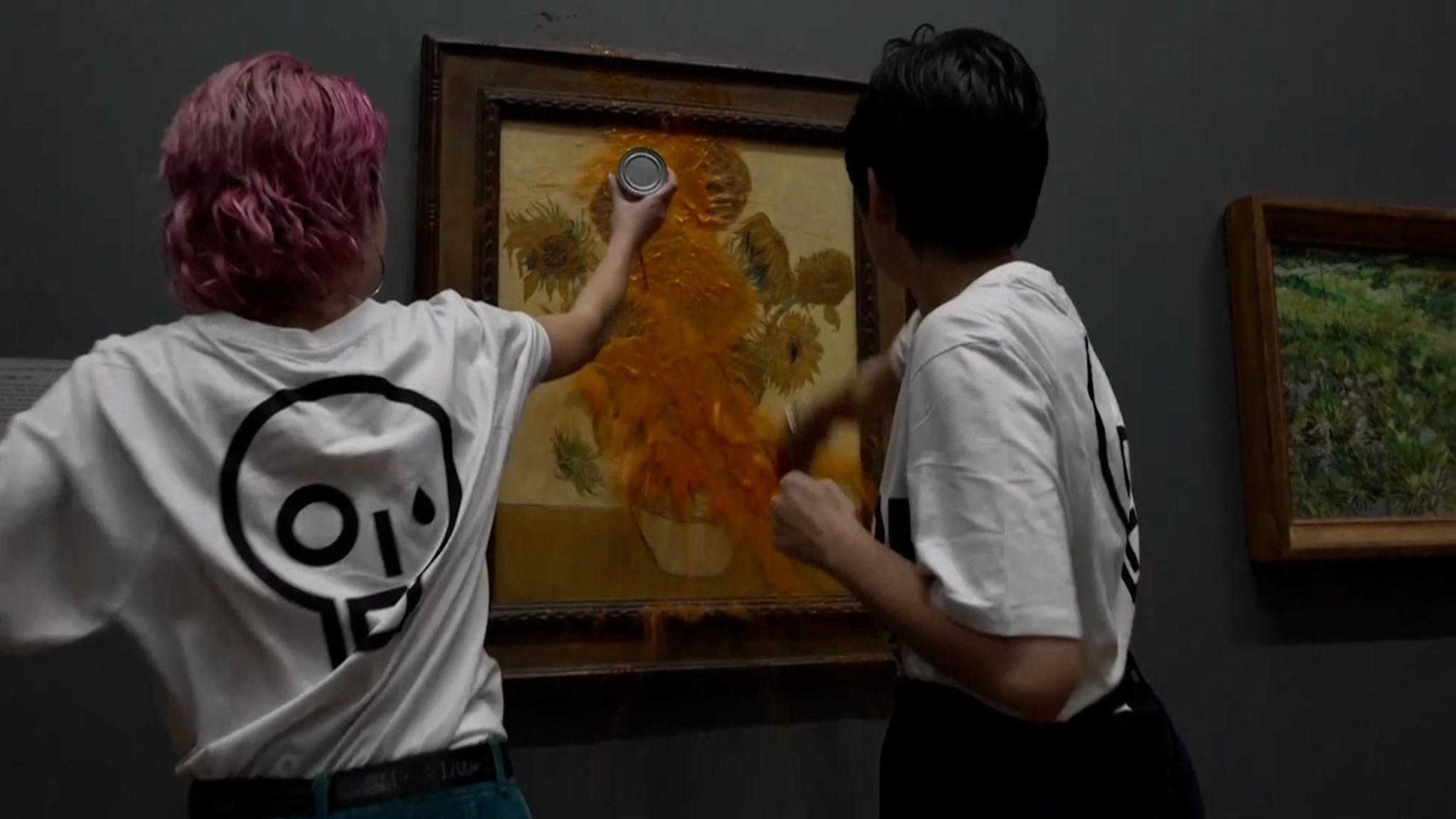 Just Stop Oil activists found guilty after throwing soup over Van Gogh ...