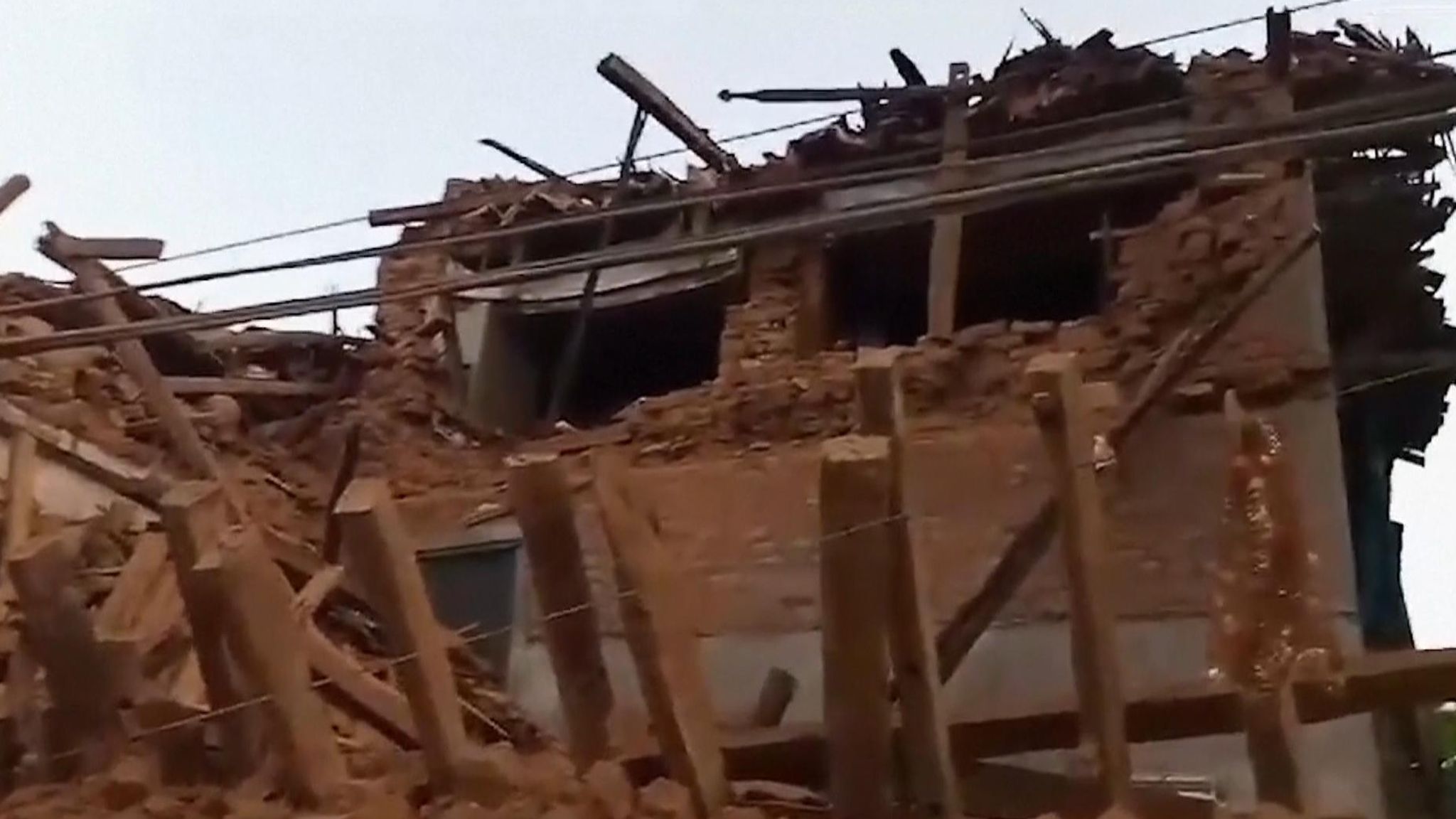 Nepal earthquake kills at least 157 people | World News | Sky News
