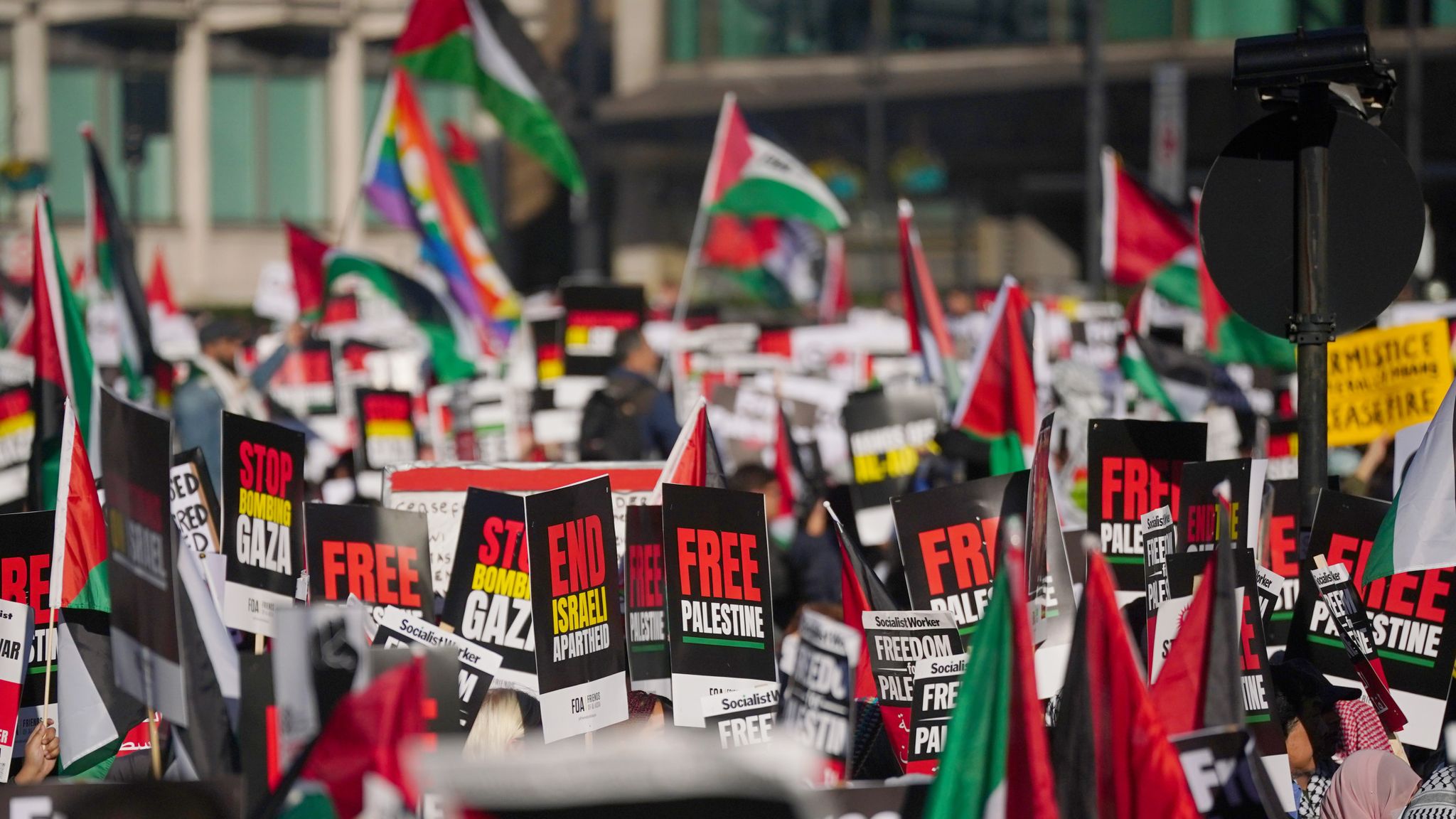 Pro Palestinian Rallies To Take Place Across The Uk With London March