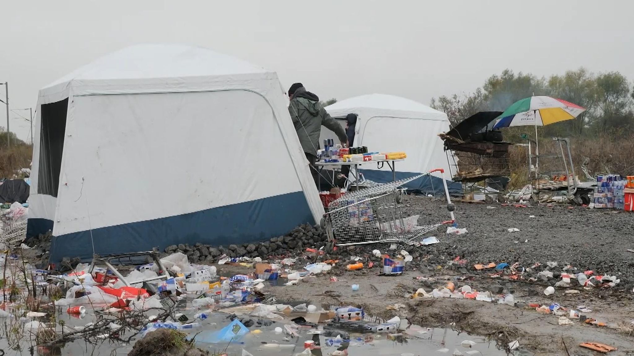 Inside Dunkirk migrant camp where desperate people remain determined to ...