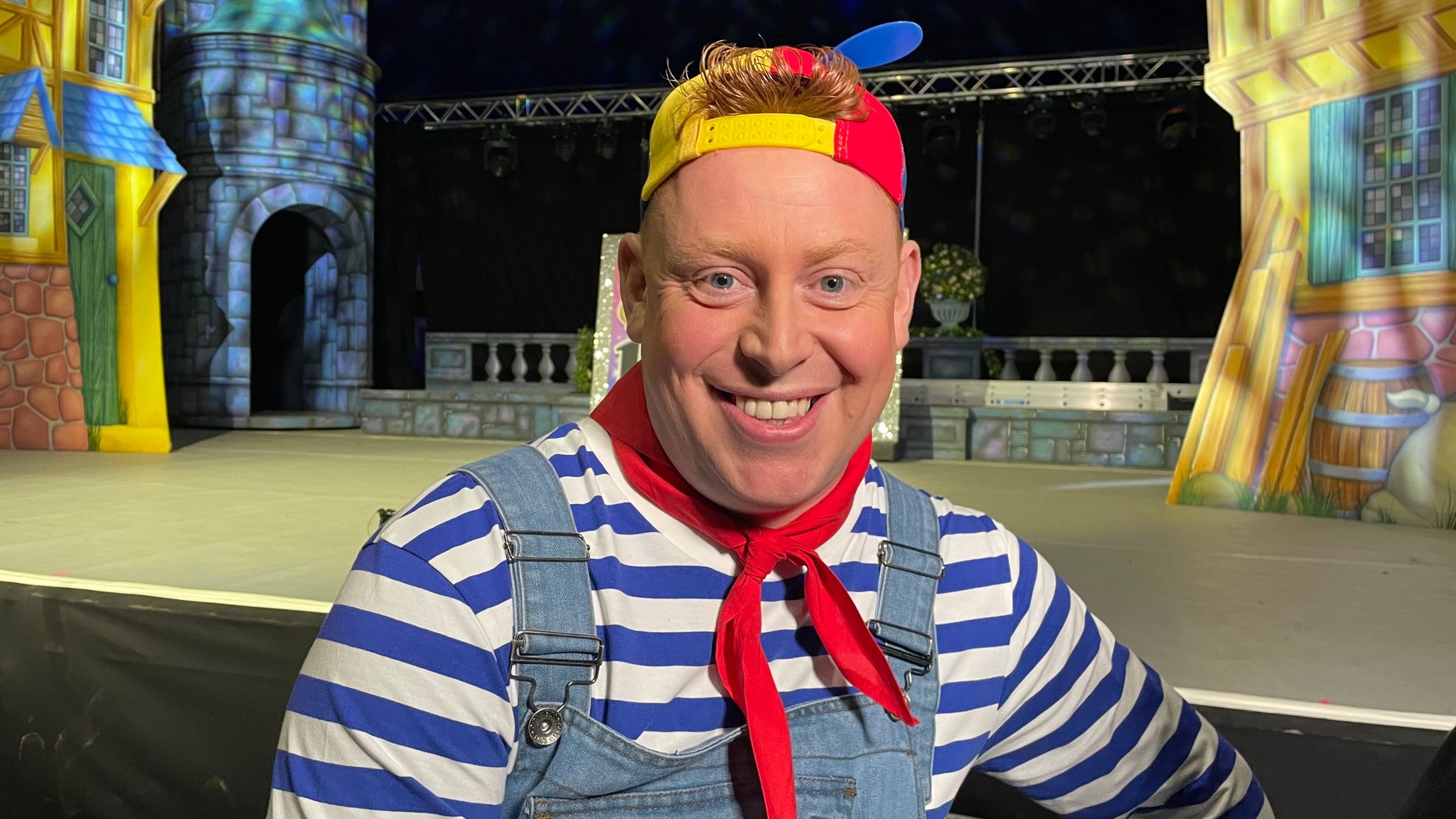 Panto act moved to circus tent 'for first time in England' after ...