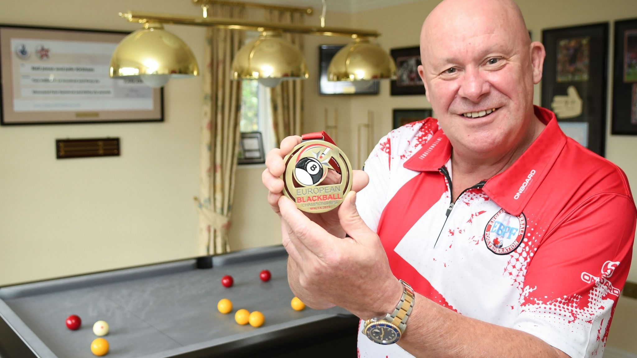 Ex-tiler who bought pool table with lottery winnings secures European ...