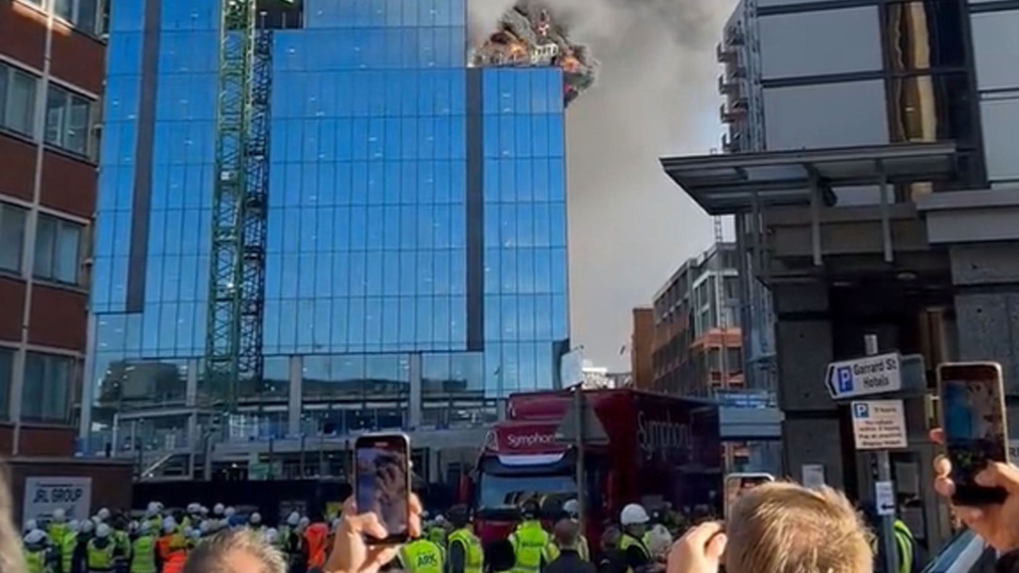 Hero crane operator says Reading fire rescue was 'very close call' | UK ...