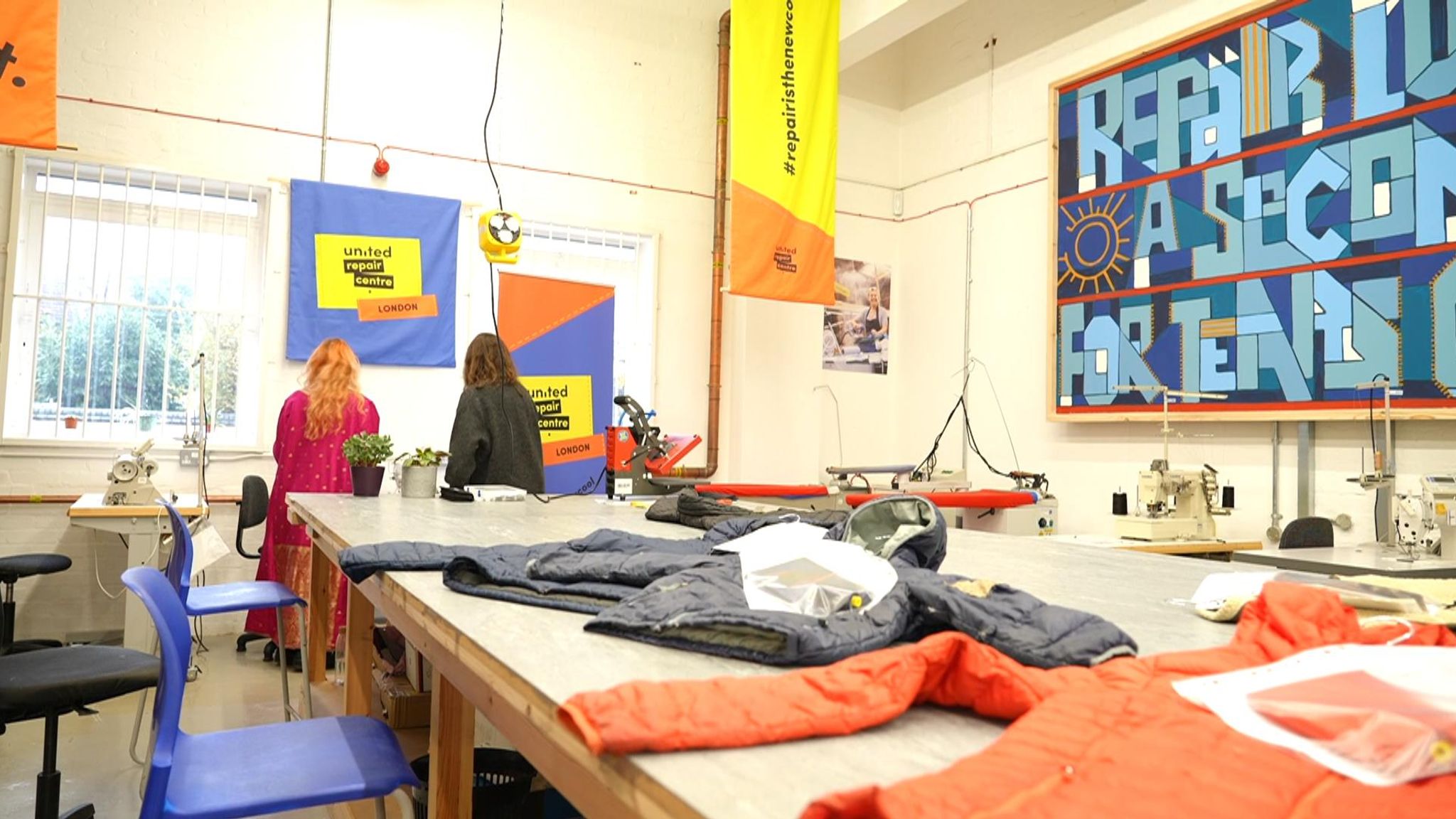 'Repair is a radical act': London factory to reduce waste by renewing ...