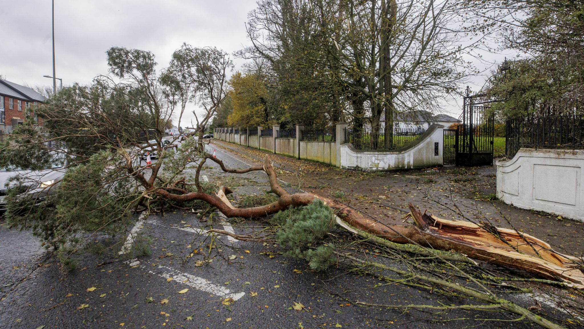 Flights cancelled and thousands left without power from Storm Debi ...