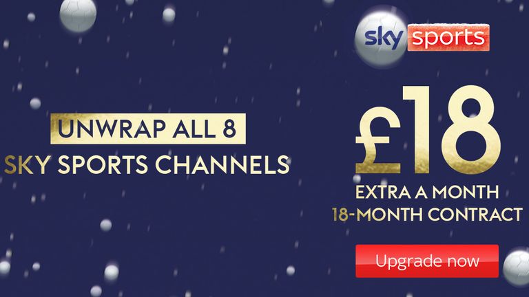 Unwrap all 8 Sky Sports channels and the gift of sport, with over 60 ...