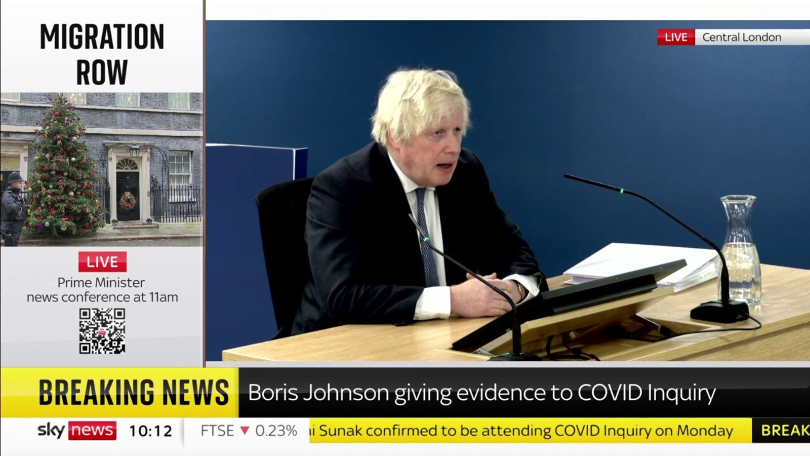 COVID: Former PM Boris Johnson is asked about the Eat Out to Help Out ... COVID: Former PM Boris Johnson is asked about the Eat Out to Help Out ...