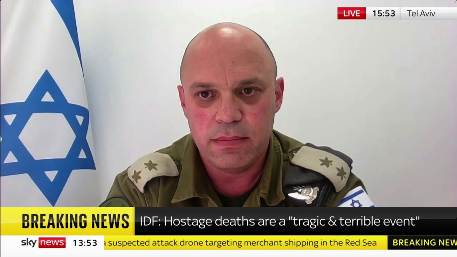 Gaza: 'We're going to hug' soldiers who shot hostages says IDF ...