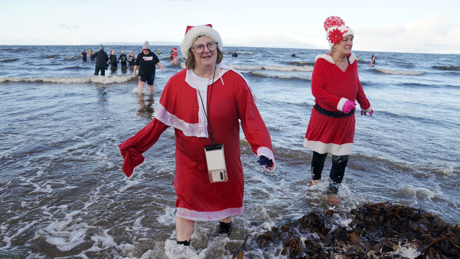 Boxing Day in pictures across the country - as UK splashes, shops and ...