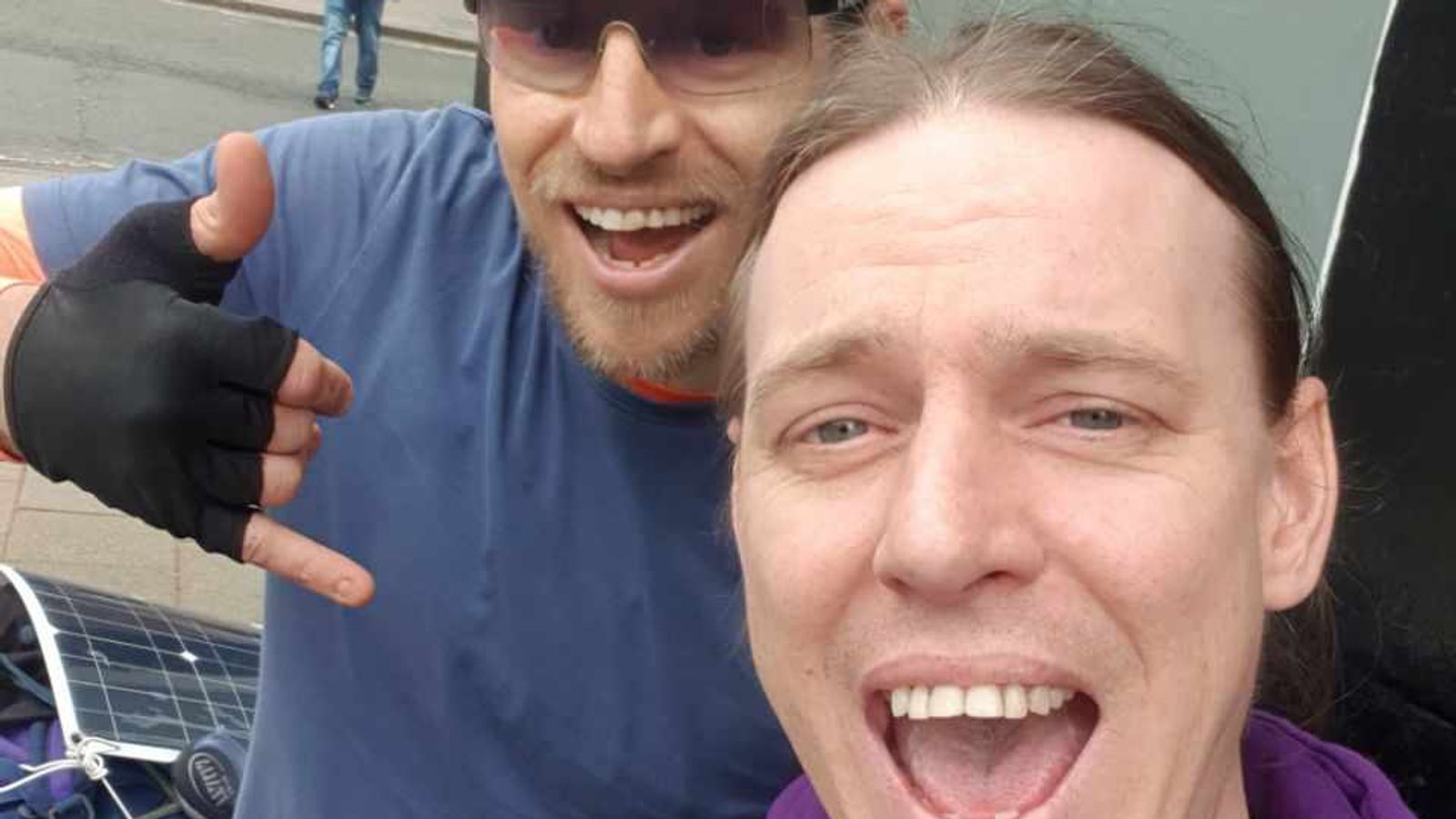 Search for missing cyclist Steven Harper who fell ill after eating wild ...