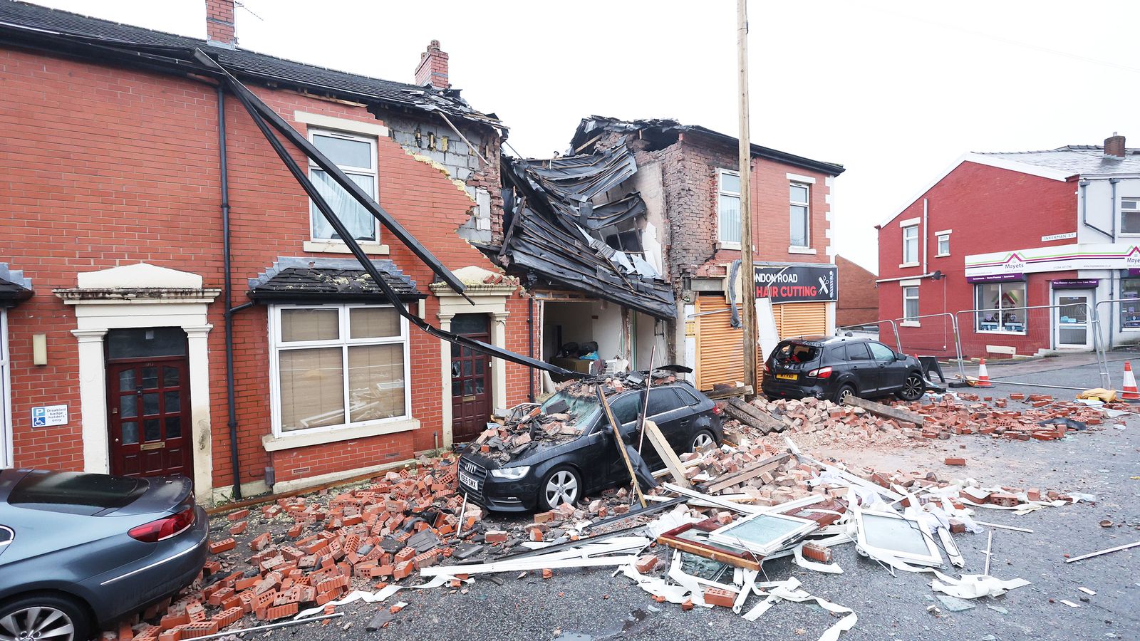 Blackburn explosion: Man pulled from rubble after house destroyed in ...