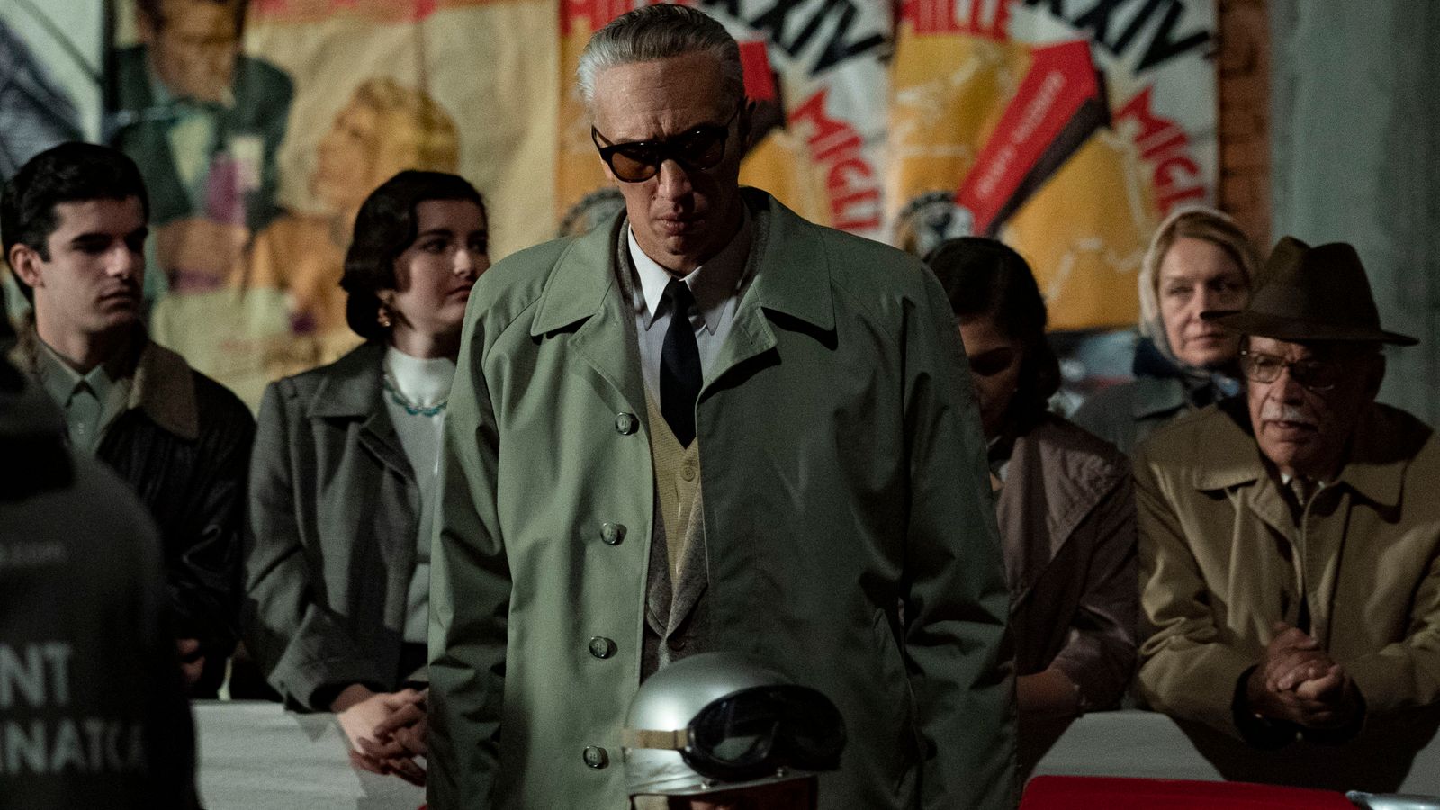 Adam Driver 'related to' eponymous car entrepreneur Enzo Ferrari during ...