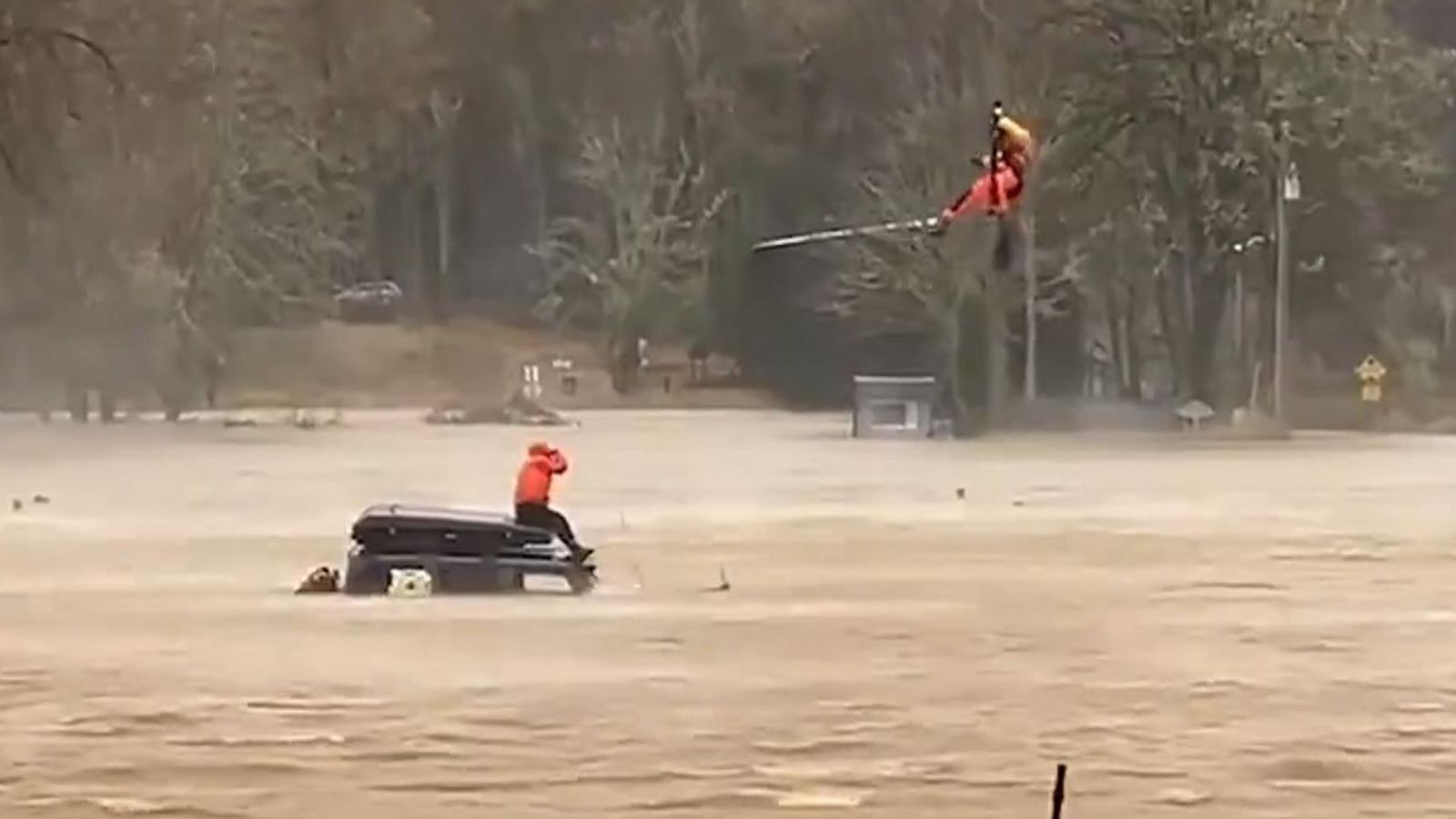 Washington Usa Five Have Been Rescued Due To Severe Floods Near