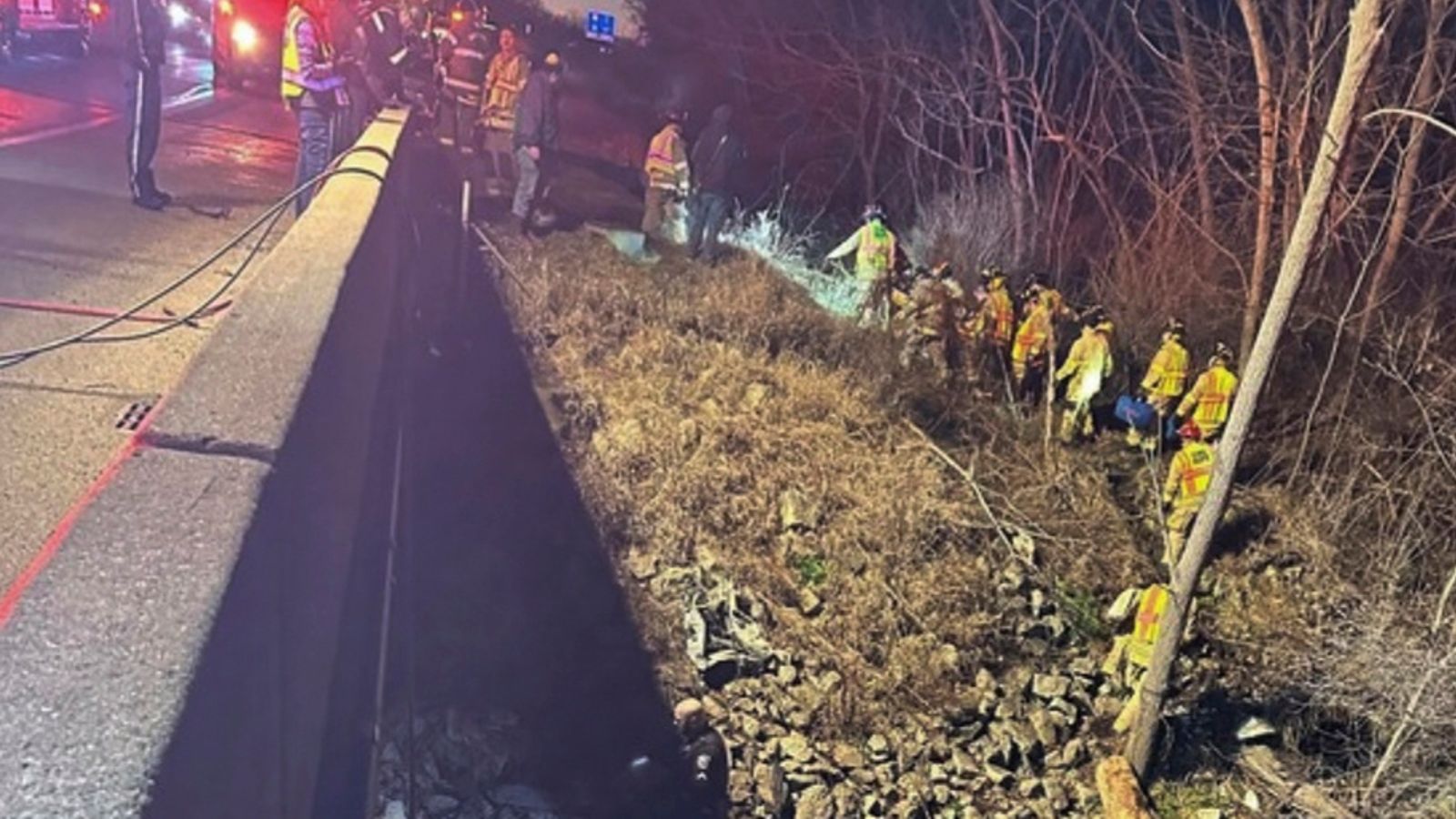 Indiana man rescued six days after crashing car - surviving only on ...