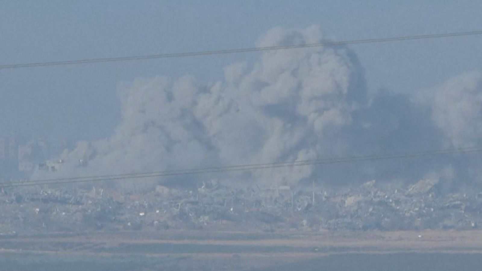 Gaza: Explosions could be seen as the week-long truce between Israel ...