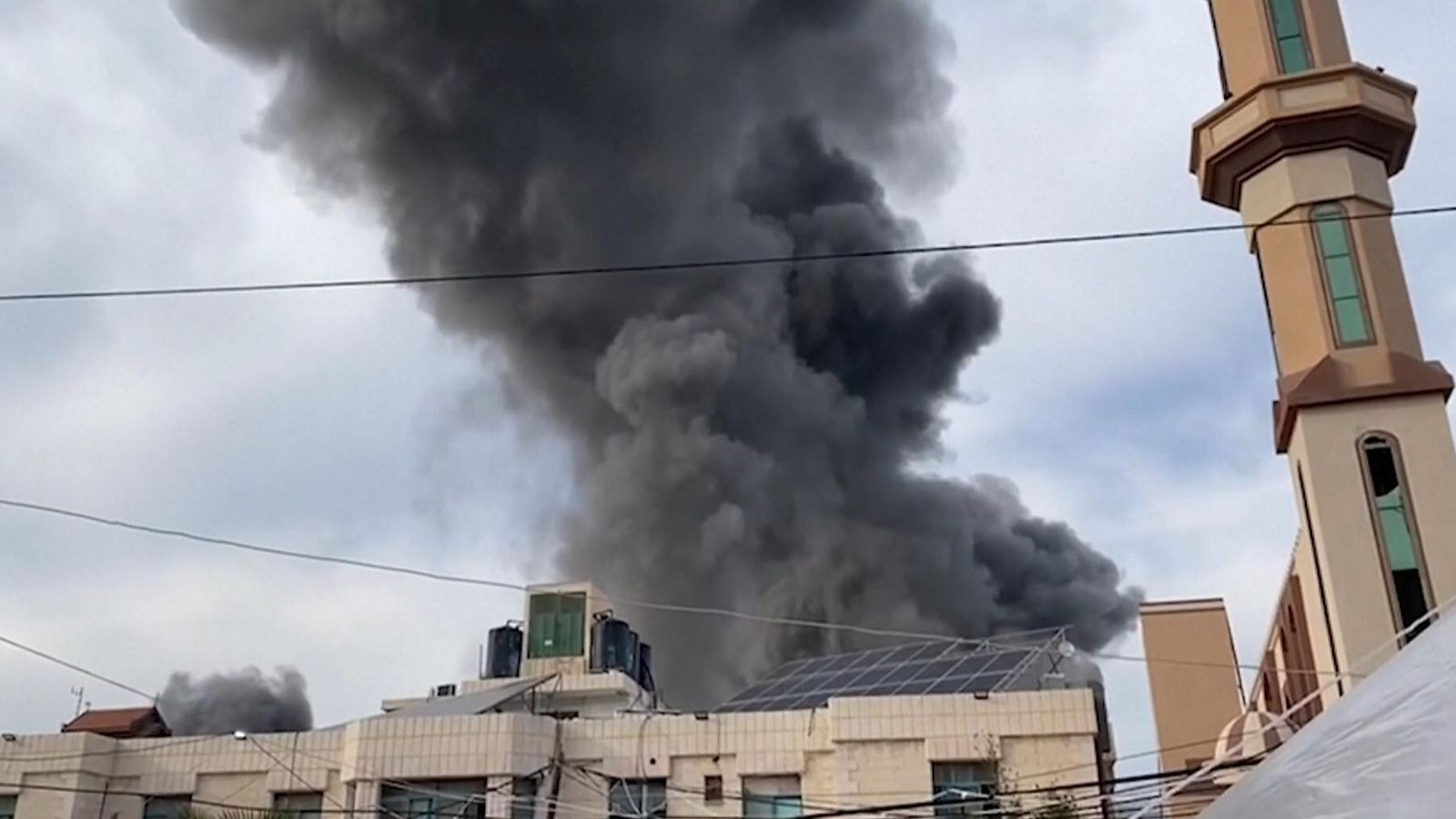 Injured patients have been taken to Kuwait Hospital as explosions are ...