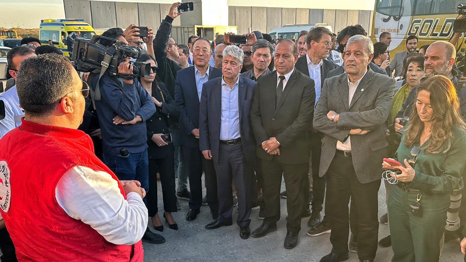 'Enough is enough': UN diplomats visit Rafah crossing amid concerns ...