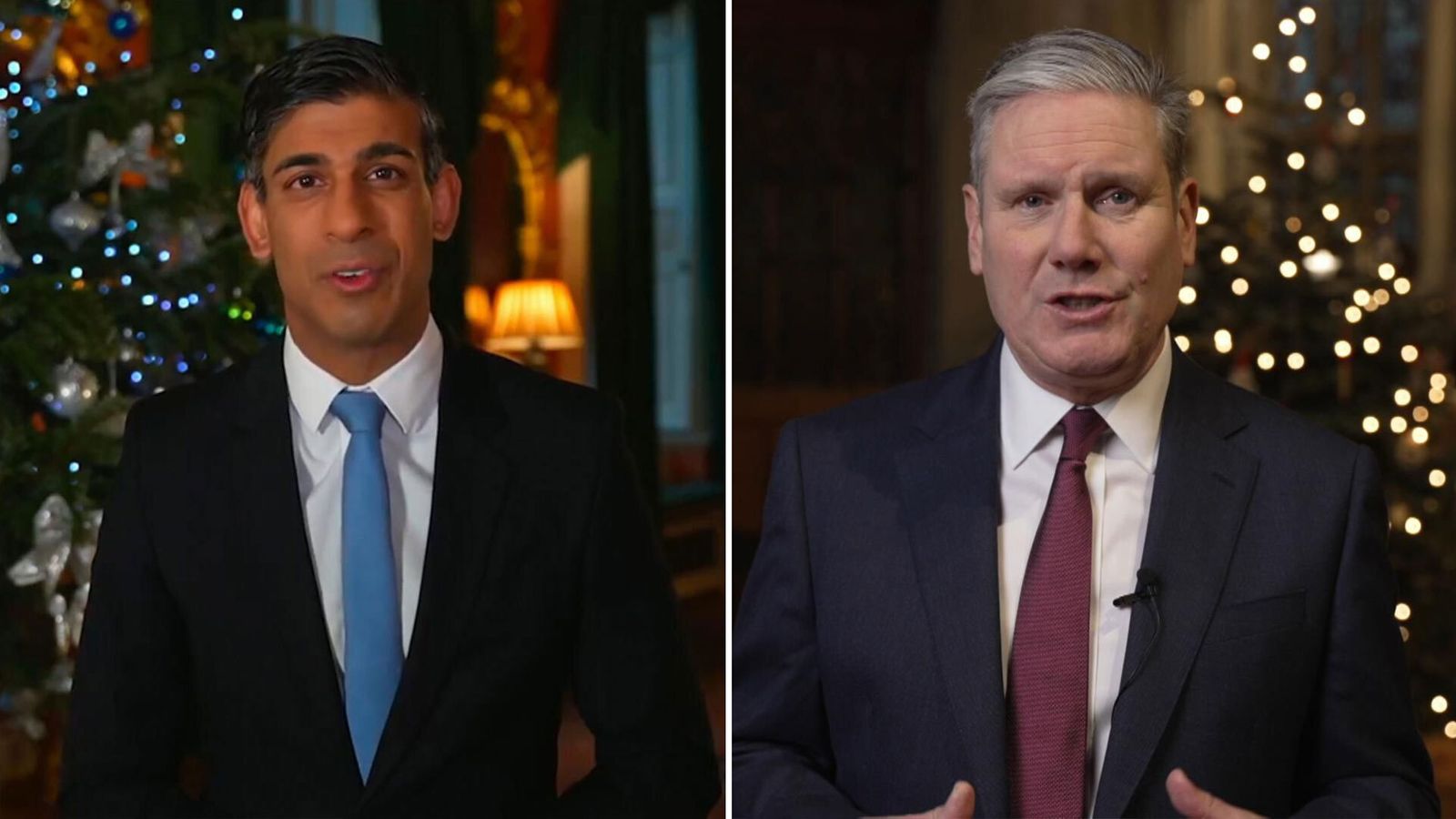Christmas: Party leaders deliver messages of 'hope' for the country ...