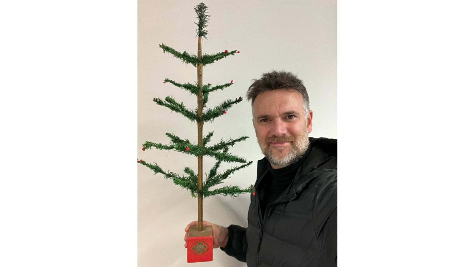 'World's most humble Christmas tree' to go up for auction | UK News ...