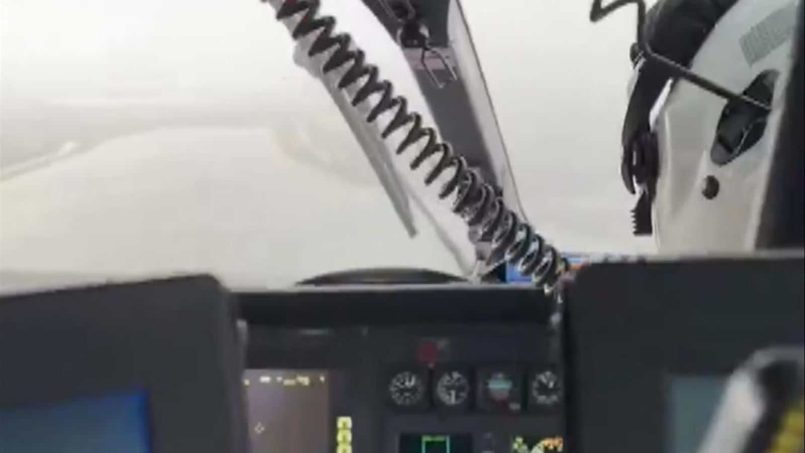 Storm Gerrit: The National Police Air Service show what it's like to ...