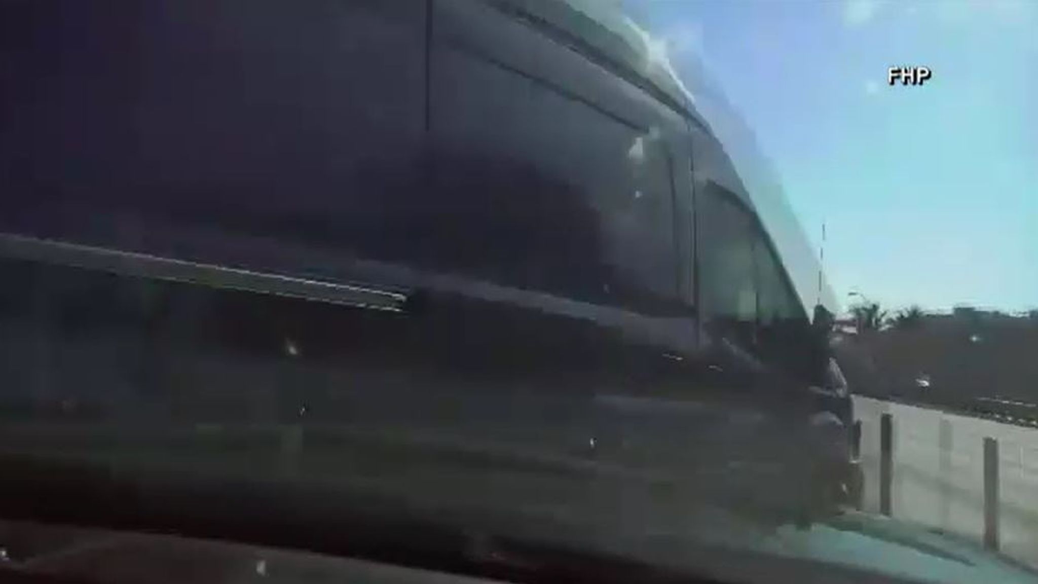 Police dashcam footage shows officers smash into Amazon van during high ...