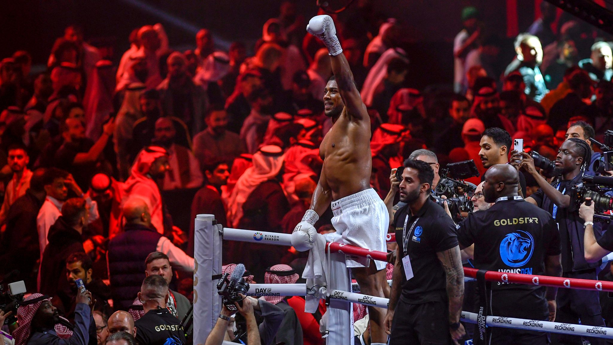 Anthony Joshua storms to victory - as rival Deontay Wilder dominated in ...