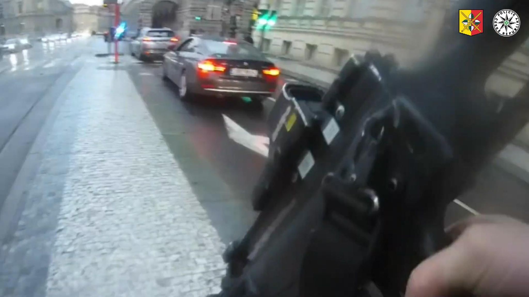 Prague shooting: Bodycam footage shows police storming building in ...