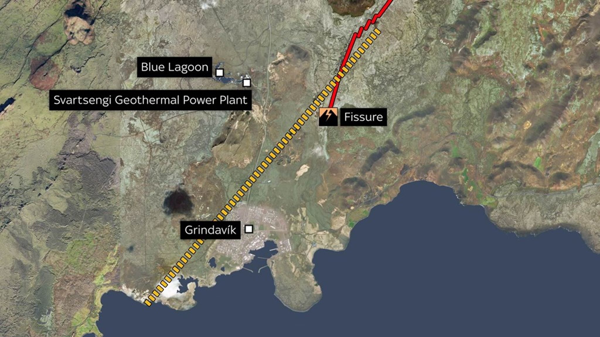 Iceland volcano: Astonishing footage of spewing lava captured by a ...