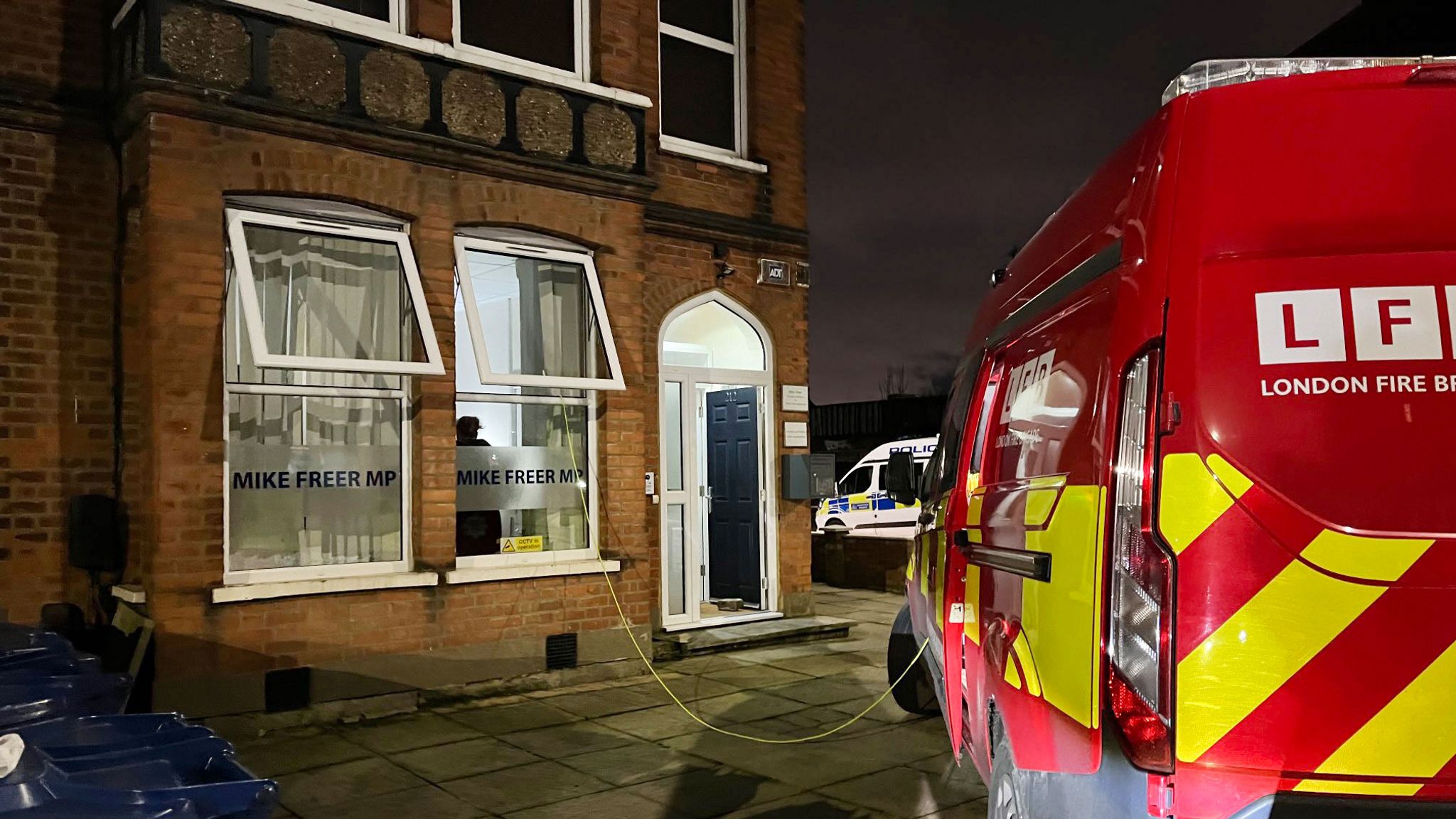 Tory MP Mike Freer's office hit by suspected arson attack | UK News ...