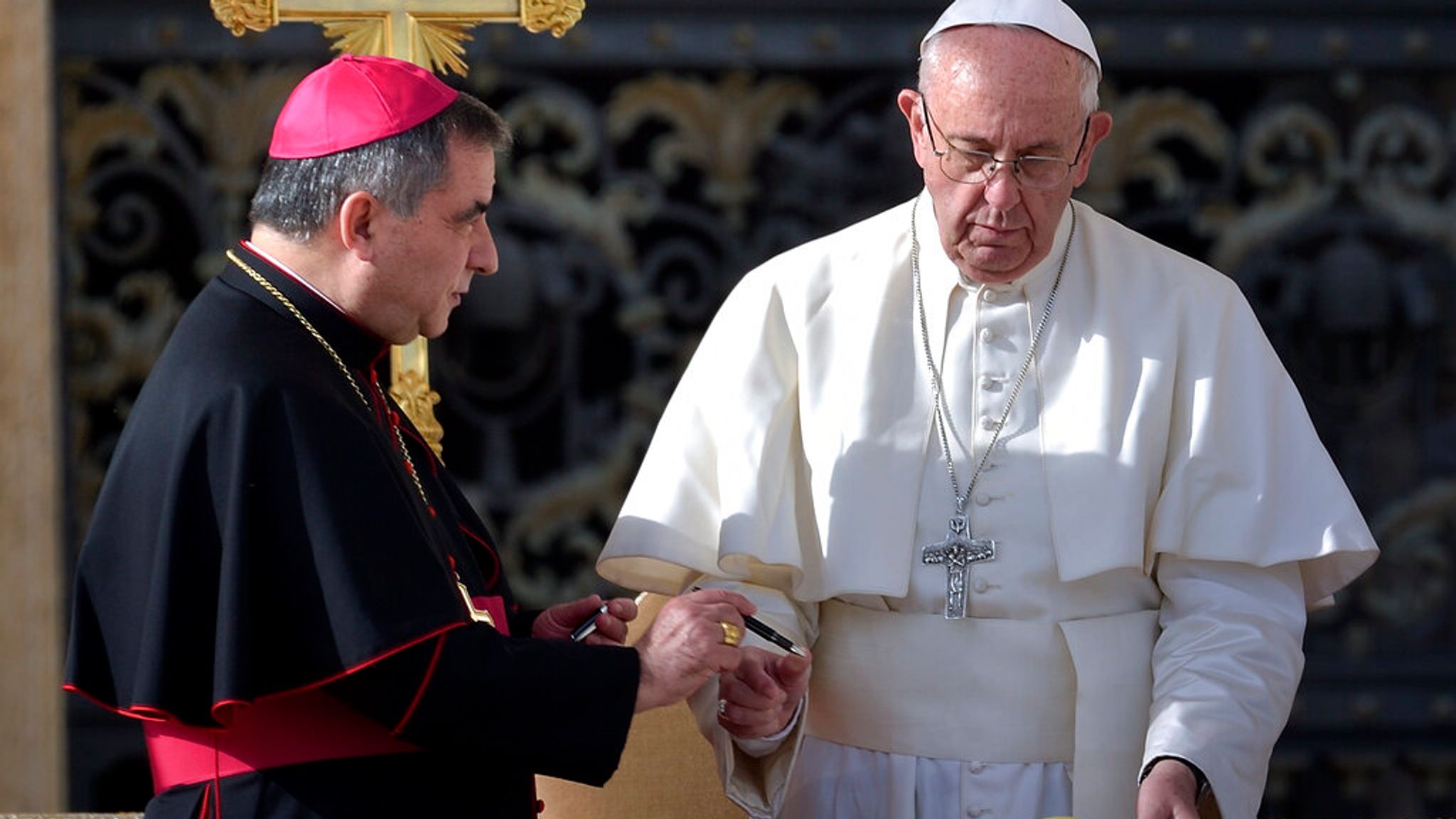 Former Vatican official Angelo Becciu jailed for five-and-a-half years ...