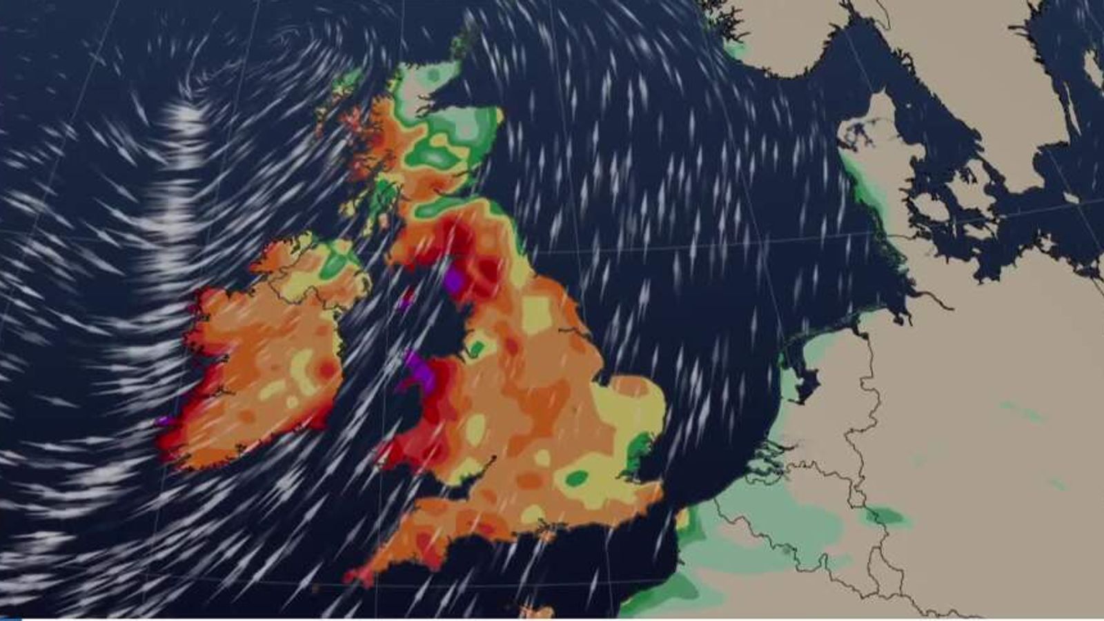 Storm Isha: 'Potential for violent storm-force winds' | News UK Video ...