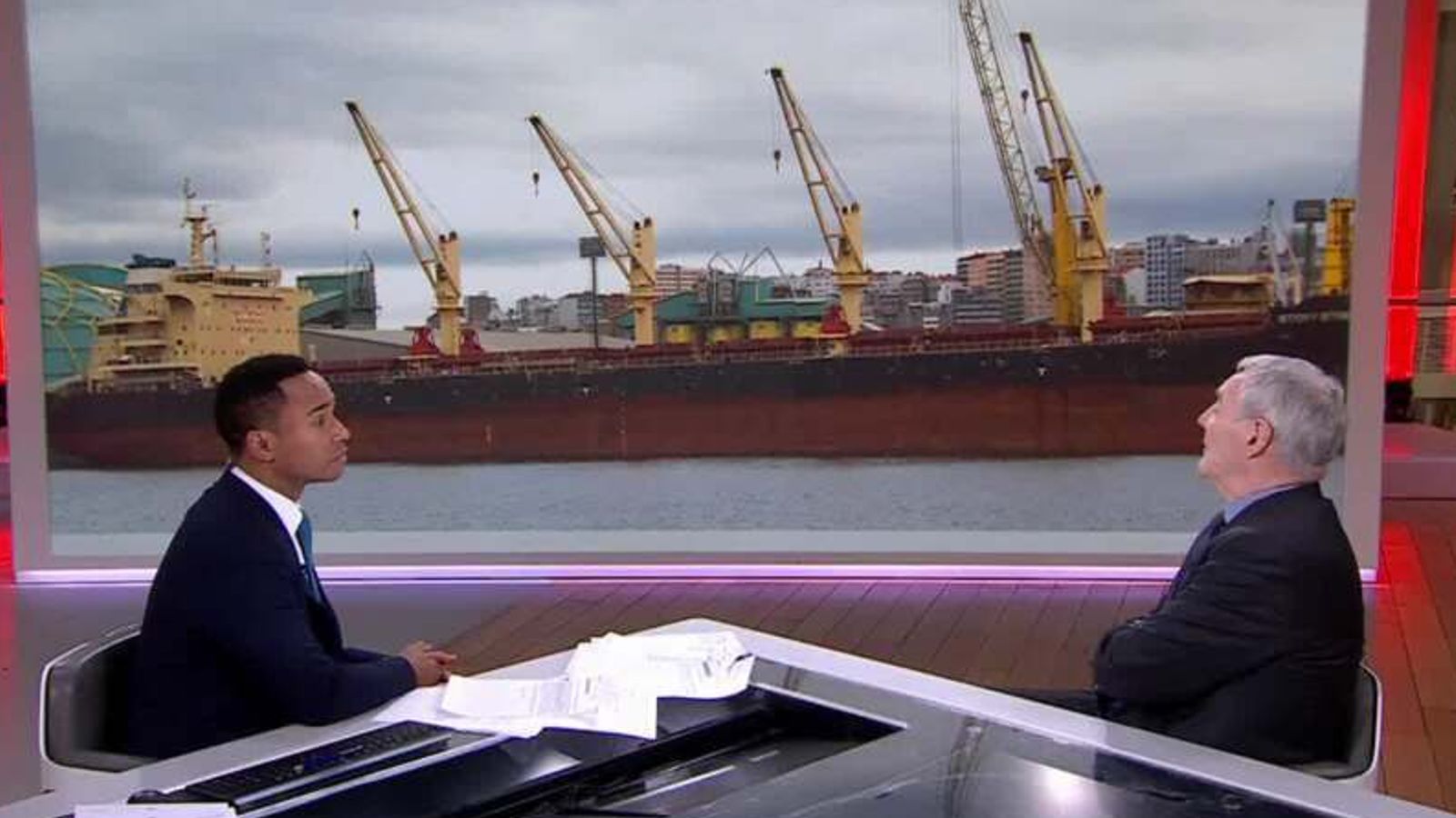 Houthi attacks: Professor Michael Clarke analyses missile hitting US ...