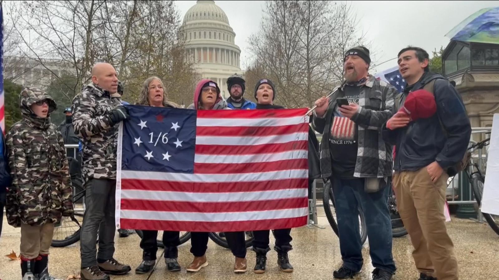 US Capitol riots: Division lives on as three year anniversary is marked ...