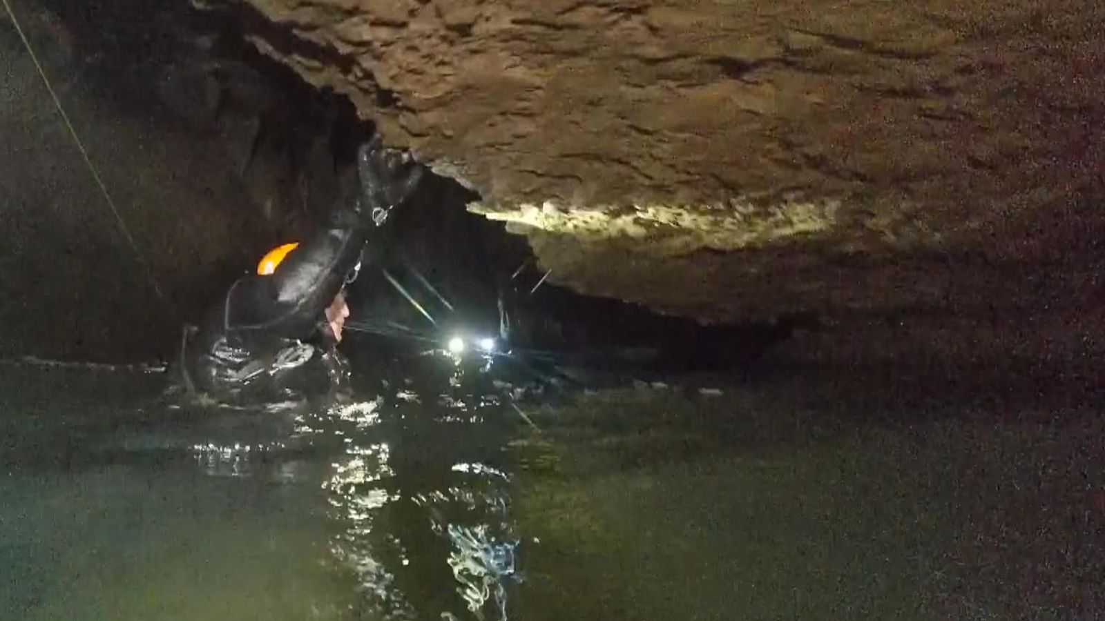 Slovenia: Rescuers free group trapped inside flooded cave | World News ...